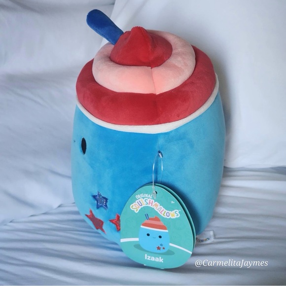 Squishmallows | Toys | Izaak Blue Patriotic Slushy Original ...